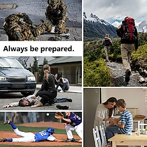 RHINO RESCUE IFAK Trauma First Aid Kit Molle Medical Pouch for Car Home Travel Hiking (Multicam)