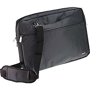 Navitech Black Sleek Water Resistant Travel Bag - Compatible with HP Elite Dragonfly G3 13.5" WUXGA Laptop