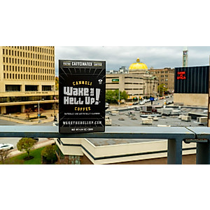 Wake The Hell Up! Cannoli Flavored Single Serve Coffee Pods Of Ultra-Caffeinated Coffee For K-Cup Compatible Brewers | 12 Count, 2.0 Compatible Pods