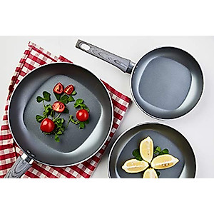 Not a Square Pan 9.5 Inch Classic Nonstick Square Fry Pan, Gray