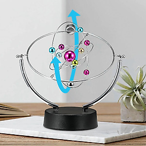 DOTSOG Galaxy Kinetic Art Science Kit Kinetic Art Asteroid Science Desk Toy Home Decorations Electronic Perpetual Motion