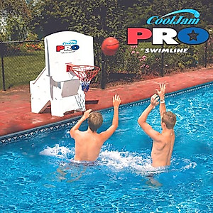 Swimline Cool Jam Pro Poolside Basketball Super-Wide