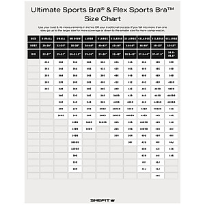 SHEFIT Ultimate Sports Bra for Women, High Impact Sports Bra, Black, 3X (3 Luxe)