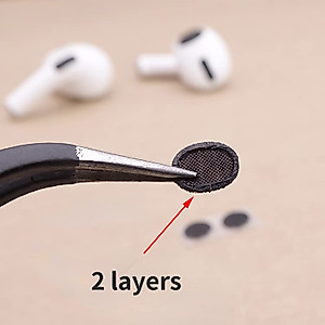 Repair Parts Replacement Dust Filter Mesh for Airpods Pro Dirt Proof Mesh Protective Filter Earphone Filter Protective Filters (5 Set(30pcs))