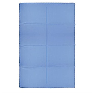 LUCBEI Ice pad Gel Cooling Mat Summer Yoga Sofa Floor Office Chair Pet Cooling Gel Cooling Mattress Cooling ice Pads (Color : Brass, Size : 90 * 90cm)