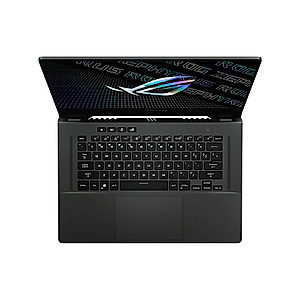 2021 ASUS ROG Zephyrus 15.6" QHD 165Hz Gaming Laptop Computer, AMD Ryzen 9-5900HS, 24GB RAM, 1TB PCIe SSD, Backlit Keyboard, NVIDIA GeForce RTX 3080 Graphics, Six Speakers, Win 10, Gray, 32GB USB Card
