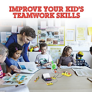 Teenii STEM Electricity & Magnetism Kit - Electromagnetism Experiments for Kids Age 8-16