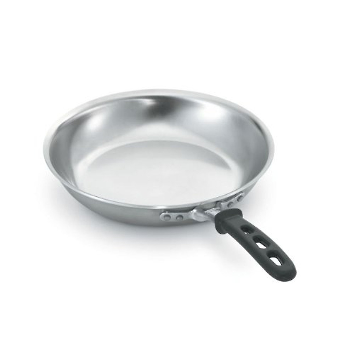 Vollrath 69810 Tribute Natural Finish Fry Pan with Silicone-Coated Handle, 10 Inch