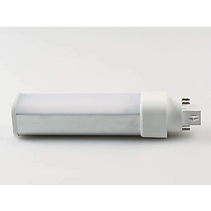 Halco 12W 4 Pin Horizontal 3500K G24q LED Bulb, Uses Existing Ballast