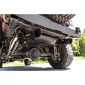 Rough Country Performance Exhaust for 2007-2018 Jeep Wrangler JK - 96002A
