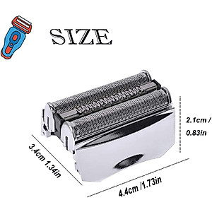 Ultra-sharp Replacement Foil and Cutter Cartridge for Braun 70S Series 7 Shavers Silver