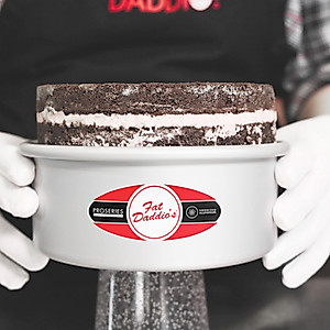 Fat Daddio's PCC-63 Round Cheesecake Pan, 6 x 3 Inch, Silver