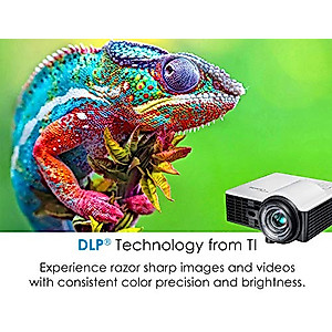 Optoma Portable LED Projector | 1000 lumens with Auto Focus | ML1050ST+