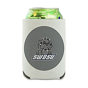 Southwestern Oklahoma State University Secondary Logo Can Cooler - Drink Sleeve Hugger Collapsible Insulator - Beverage Insulated Holder