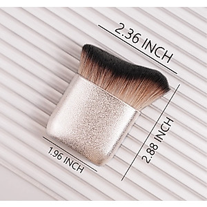 Self Tanner Brush GOERTI Body Makeup Brush for Flawless Leg Makeup, Foundation Brush Makeup Brush for Face Body Makeup Brushes for Self Tanner Kabuki Brush for Body Blend Brush for Tanning Mousse