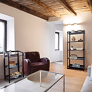 Casual Home Stratford 3-Shelf Folding Bookcase-Warm Brown