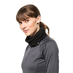 Jack Wolfskin Merino Headband, Black, ONE Size
