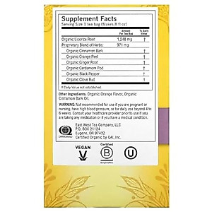 Organic Egyptian Licorice 16 tea bags by Yogi Tea