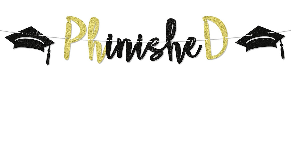 Phinished Banner - Celebrate Your PHD Graduation 2024