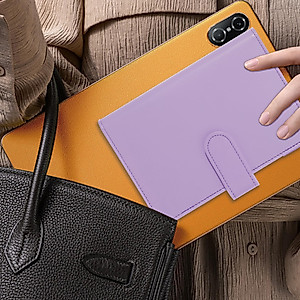 NICOOTH Budget Binder Cash Envelopes for Budgeting Money Organizer for Cash Money Envelopes for Cash Leather A6 Budget Binder with Zipper envelopes