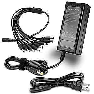 ARyee 12V 5A AC Adapter Charger Power Supply for Security Camera CCTV DVR Surveillance System