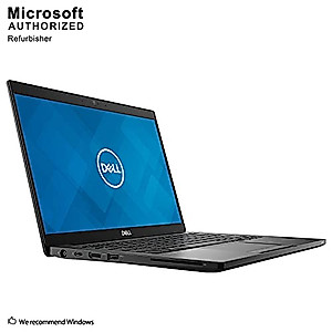 2018 Dell Latitude 7390 13.3 inch FHD Laptop PC (Intel Quad Core i7-8650U, 16GB Ram, 512GB SSD, Camera, WiFi, Thunderbolt 3) Win 10 Pro (Renewed)