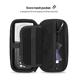 ProCase Hard EVA Case for Texas Instruments Ti-84 Plus CE, Durable Travel Storage Carrying Box Protective Bag for Ti-84 Ti-83 Ti-85 Ti-89 Ti-82 Plus/C CE Graphing Calculator and More –Mint