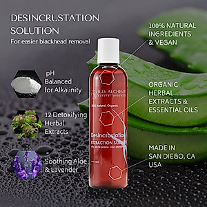 RD ALCHEMY - Desincrustation Solution/Scaling Fluid to help soften and open pores, remove blackheads and to make extractions easier. Perfect for Estheticians or home use