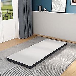 NiamVelo Tri-Fold Twin XL Folding Mattress - Luxurious 4 Inch Memory Foam Bed, Perfect for College Dorms and Compact Spaces - Unfold Relaxation Anywhere (4 in, Twin XL)