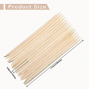 Eye Brow Wooden Wax Sticks Mini Waxing Applicator Sticks Lip Nose Eyebrow Waxing Sticks Wood Craft Small Wax Applicator Facial Hair Wax Spatula for Home Spa Hair Removal Smooth Skin Use (400 Pieces)