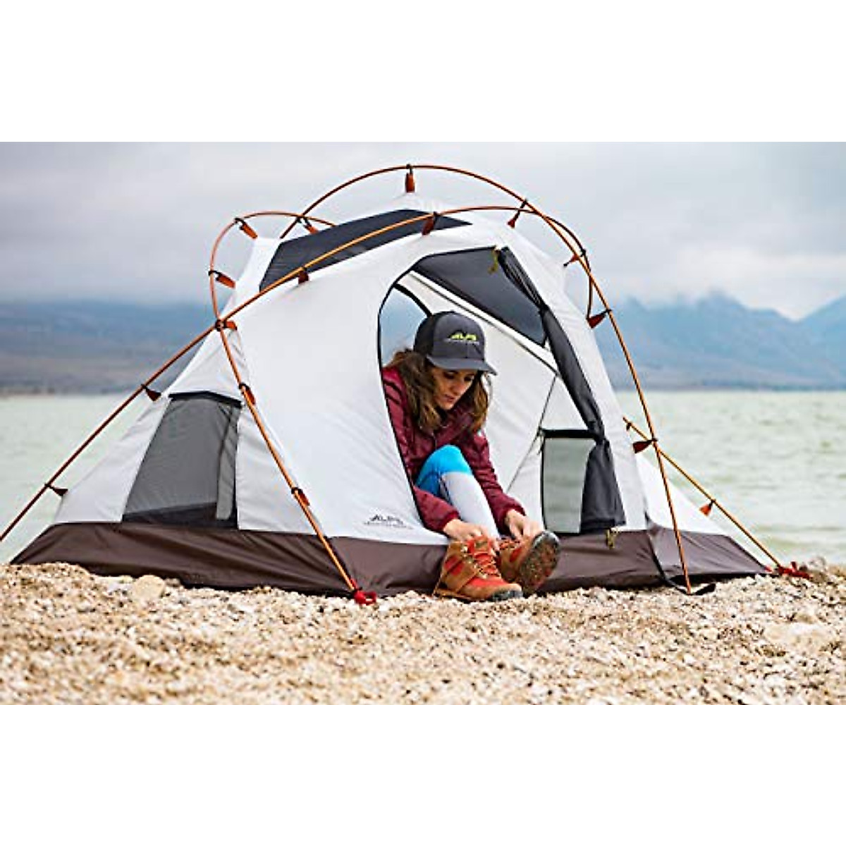 ALPS Mountaineering Extreme 3-Person Tent, Clay/Rust