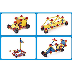 Play22 Building Toys For Kids 165 Set - STEM Educational Construction Toys - Building Blocks For Kids 3+ Best Toy Blocks Gift For Boys and Girls - Great Educational Toys Building Sets - Original