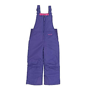 SkiGear Infant/Toddler Chest High Snow Bib Overalls, Purple, 5T