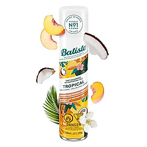 Batiste Dry Shampoo, Tropical, 6.73 Ounce (Packaging May Vary)