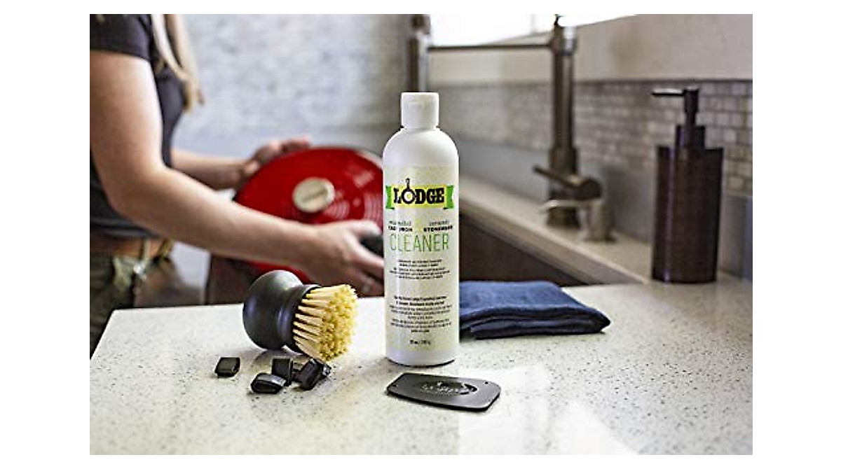 Lodge Care Kit: Perfect for Enameled Cast Iron Cookware