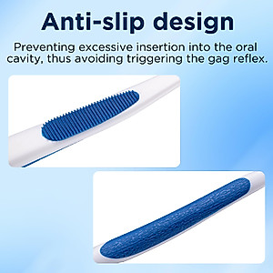 Frekare Tongue Brush (6 Pack), Tongue Cleaner for Adults & Kids, Oral Hygiene Essentials