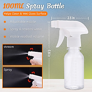 HTVRONT Window Film Kit - 4 Pcs Window Privacy Film Installation Tools, Easy to Apply Glass & Car Windows Tint Kit, Includes Felt Squeegee, Detachable Knife & 1 Extra Blade, 100ML Spray Bottle