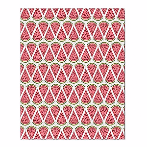 jarenap Watermelon Print,5d Diamond Painting Kits,Watermelons Slice in Watercolors,Diamond Art for Adults with Diamond Painting Accessories for Home Wall Decor,Pink White,16x20in