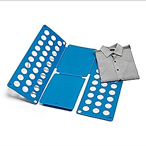 Clothes Folding Board, Heavy Duty Clothes Folder, Collapsible Liner for Easy Storage and Travel, Flip Fold Board for T Shirts,Laundry Folder Organizer Clothing, Tees, Great for Home, Apartment, Child