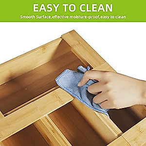 BulkPanda Ziplock Bag Storage Organizer for Drawer, Food Sandwich Bag Storage Organizer Dispenser Compatible with Gallon, Quart, Sandwich and Snack Variety Size Bag (Set of 4 )