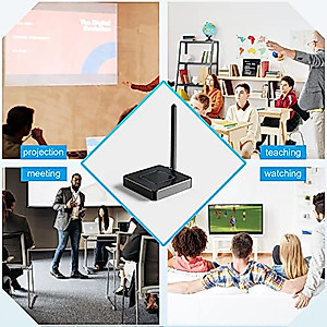 SUNPUPA Wireless HDMI Display Adapter dongle, 4K 60Hz Real-time Transmission, No Setup or APP Required, Compatible with iOS, Android, Windows and MacOS