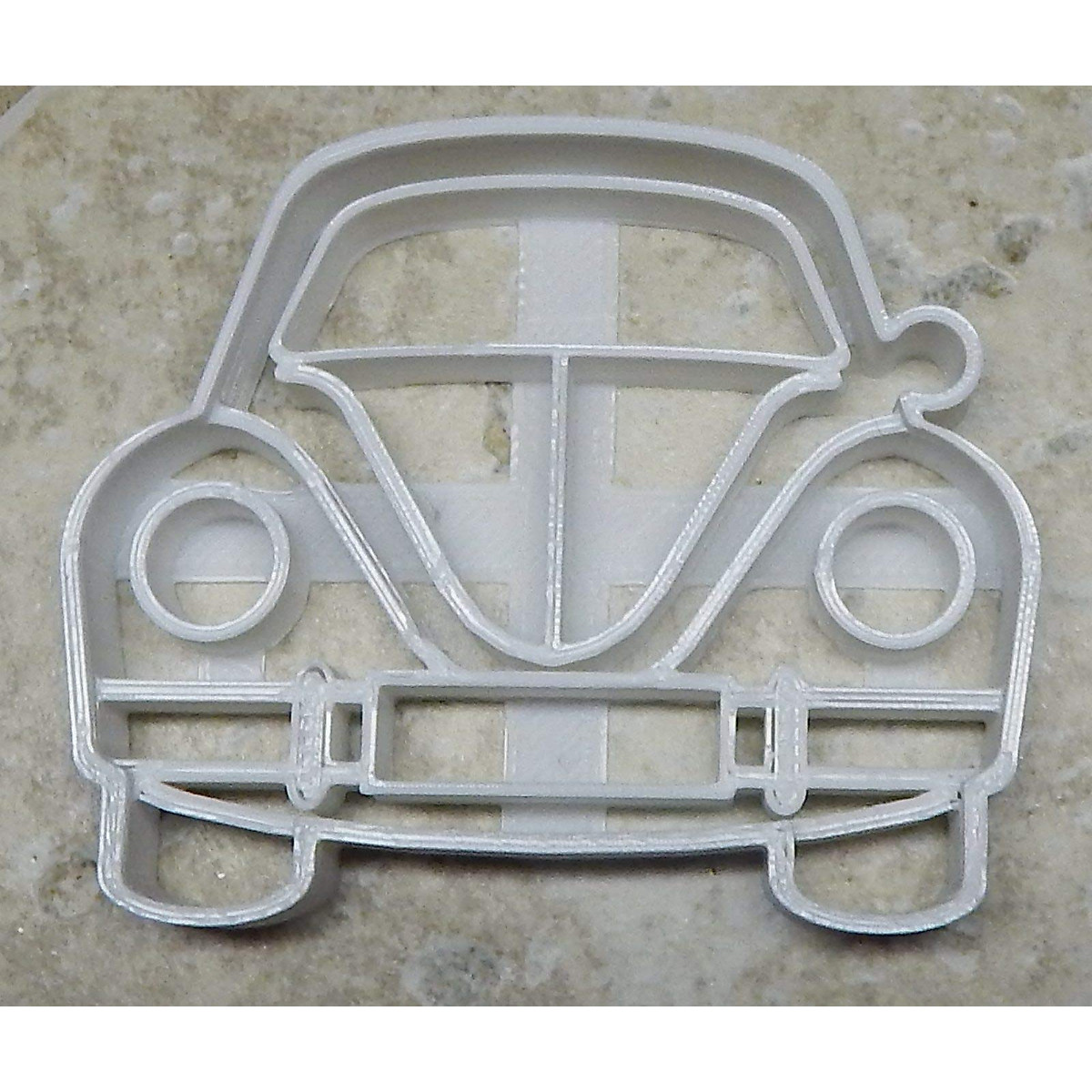 BEETLE BUG CAR FRONT VIEW HIPPIES LOVEBUG VEHICLE LOVE TRAVEL COOKIE CUTTER MADE IN USA PR2160