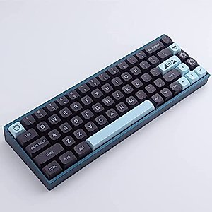 JOMKIZ Gaming Keycaps,132 Keys PBT Keycaps Set Comet XDA Profile Dye Sublimation Customized Keycap ANSI Layout Keycaps Compatible with Cherry MX Switches Mechanical Keyboards