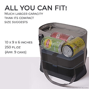 Bentoheaven Premium Bento Lunch Box with Insulated Lunch Bag - Includes Sauce Cup, Divider, Cutlery & Chopsticks - Made of Oxford Fabric