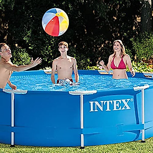 INTEX 28200EH 10ft x 30in Metal Frame Pool