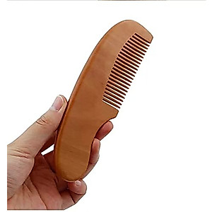 PandaEar Baby Hair Brush and Comb Set for Newborn| Natural Wooden Hairbrush with Soft Goat Bristles, Pear Wood Comb and Wooden Massage Brush for Infant, Toddler, Kids