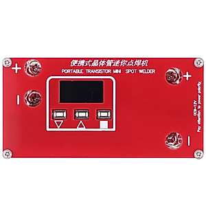 ApplianPar Portable DIY Mini Spot Welder Machine Equipment with LCD Screen for 18650 Battery Welding Power Supply
