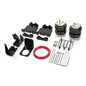 TORQUE Airbag Air Bag Suspension Kit for 2007-2018 Chevrolet Chevy Silverado 1500 and GMC Sierra 1500 2WD 4WD Rear Helper Bag Spring Towing 5000 lbs (Replaces Firestone Ride Rite 2430) (TR2430)