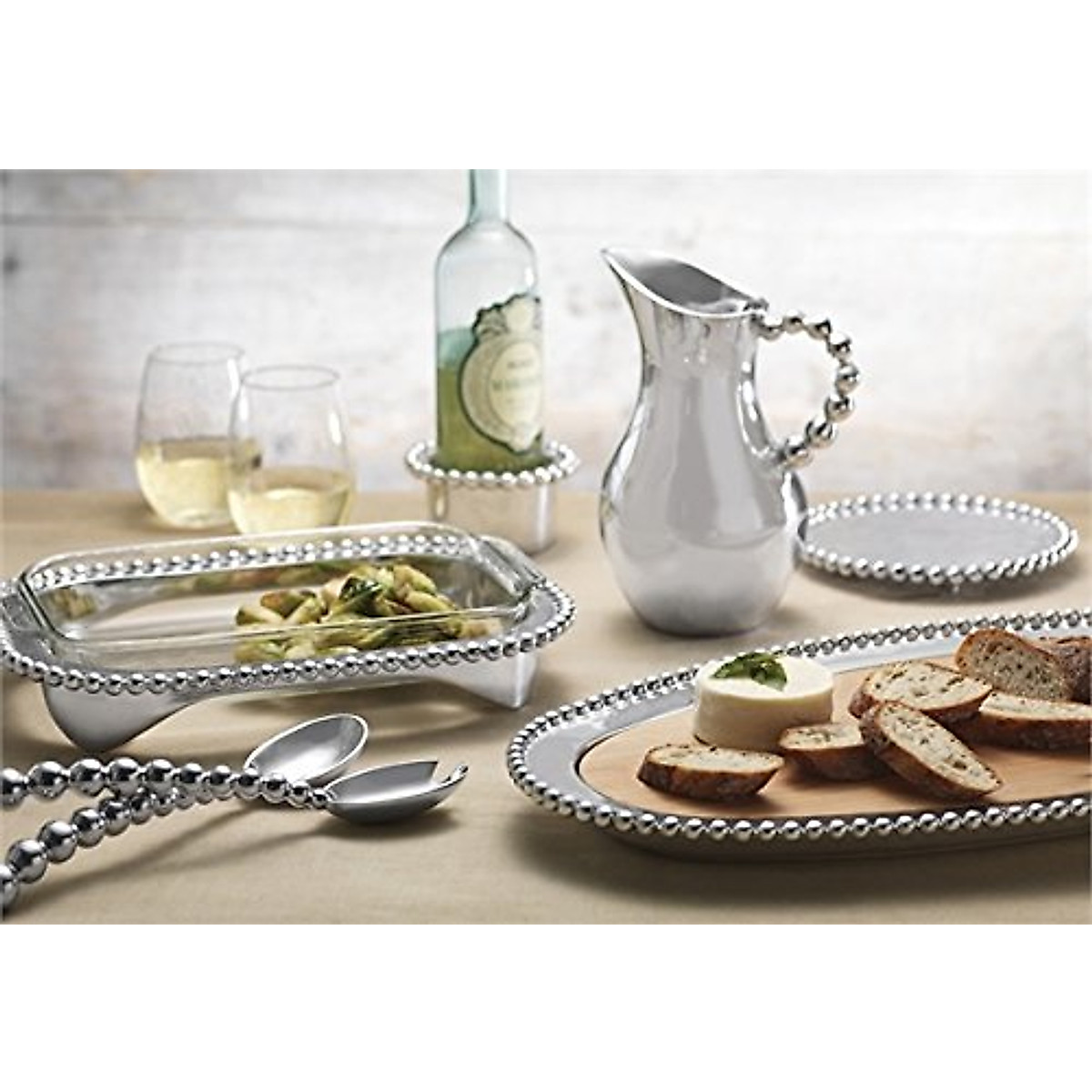 Mariposa Pearled Salad Servers