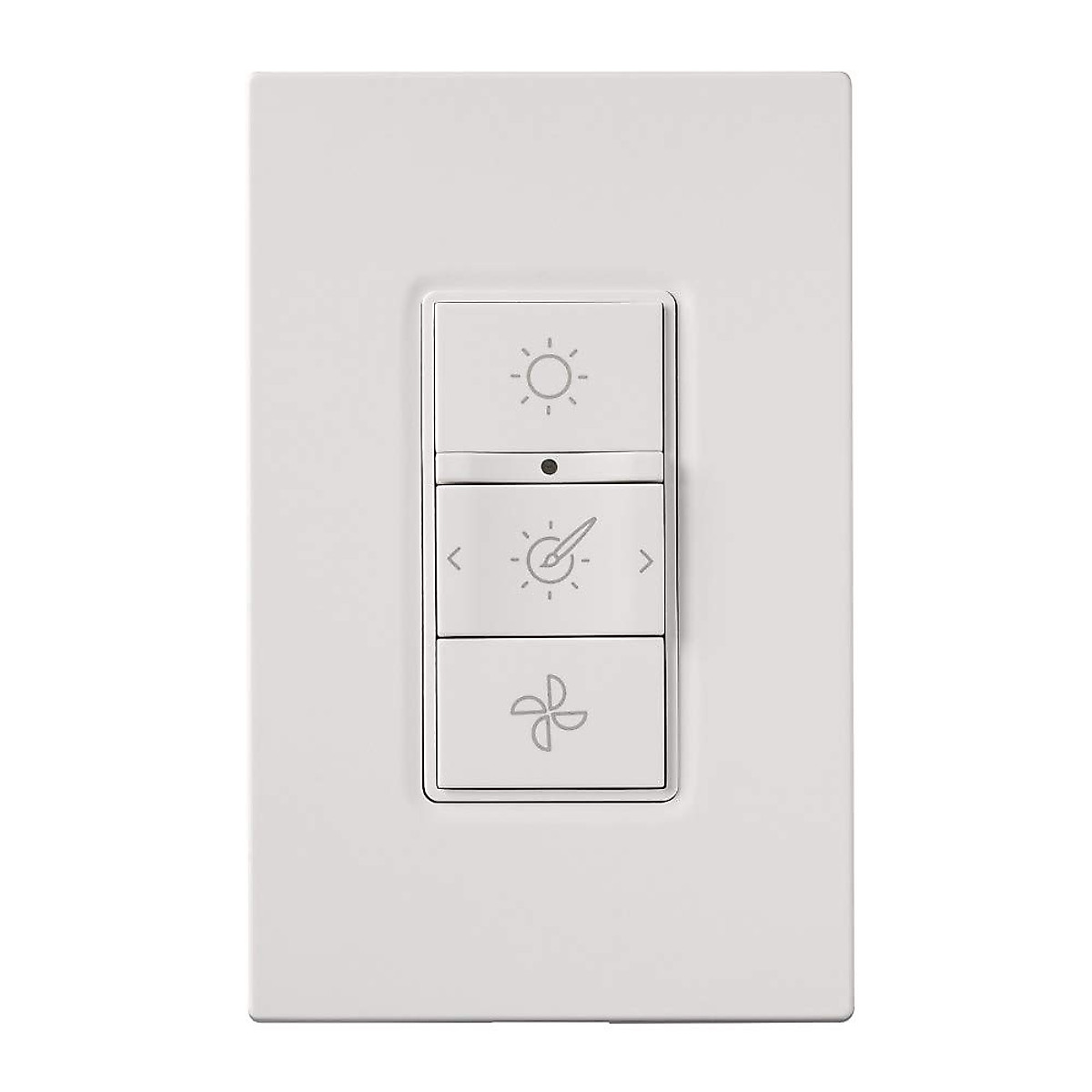 Broan-NuTone AER110RGBL ChromaComfort 110 CFM Ventilation Fan with 24 Color Selectable LED, 1.5 Sones, ENERGY STAR Certified, White